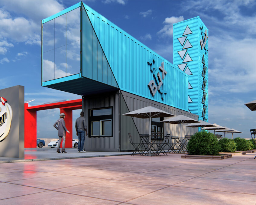 Shipping Container QSR (Quick Service Restaurants) - ROXBOX Containers