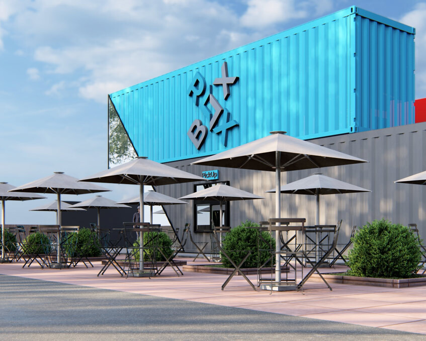 Shipping Container QSR (Quick Service Restaurants) - ROXBOX Containers