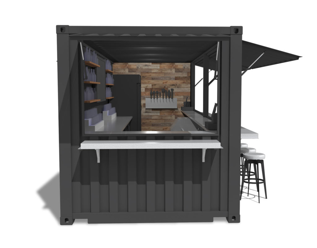 Introducing the BillyBox: A Full-Service Shipping Container Bar