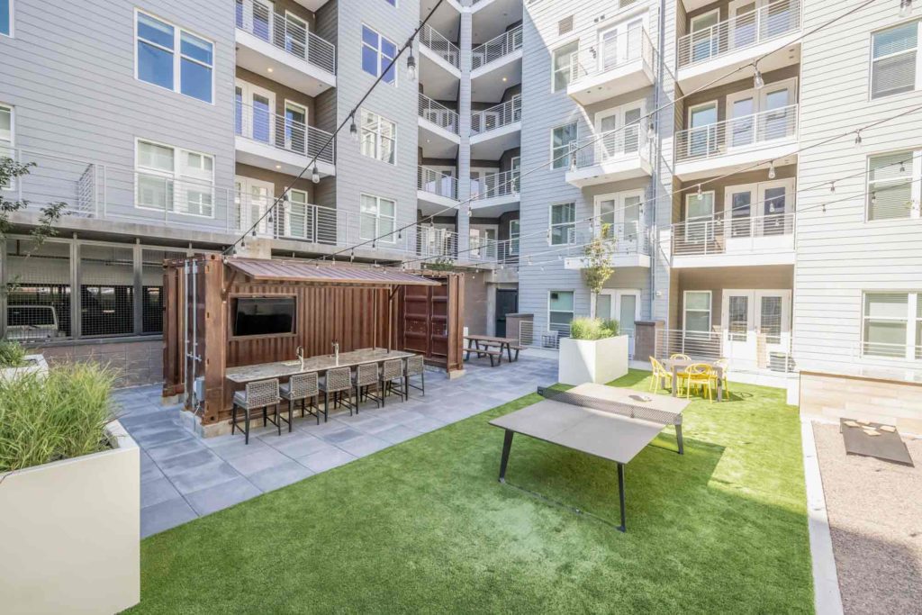 Project Gallery: Price Development Group Beer Garden Patio Bar