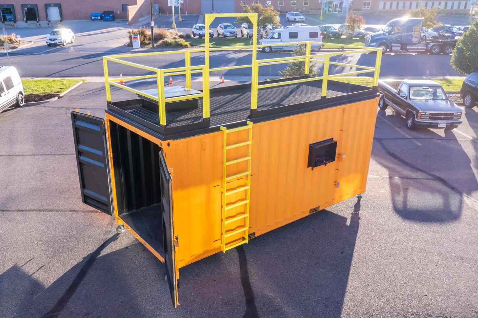 Project Gallery: LIUNA Confined Space Training Container - ROXBOX ...
