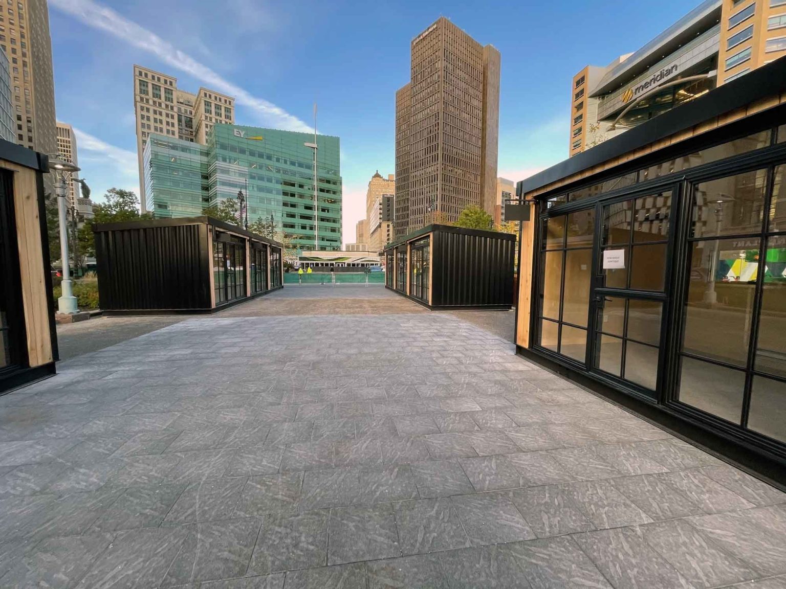 Project Spotlight: Detroit Holiday Village Retail Huts - ROXBOX Containers