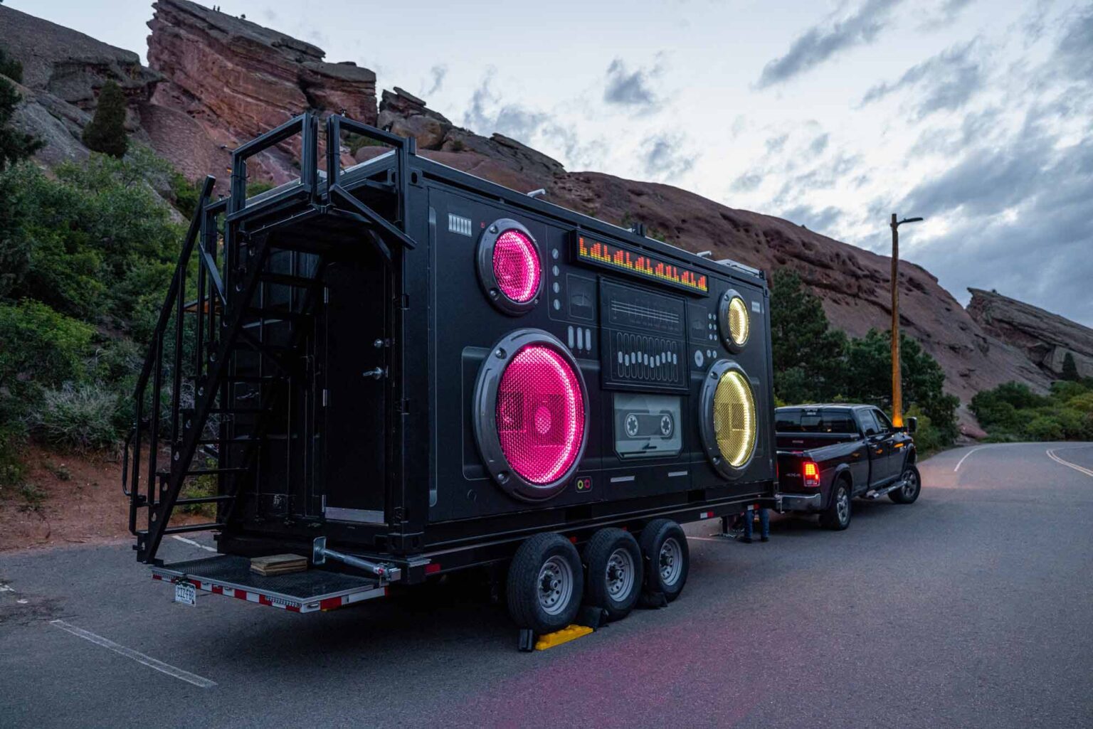 Project Gallery: Coca-Cola Shipping Container BoomBox - ROXBOX Containers