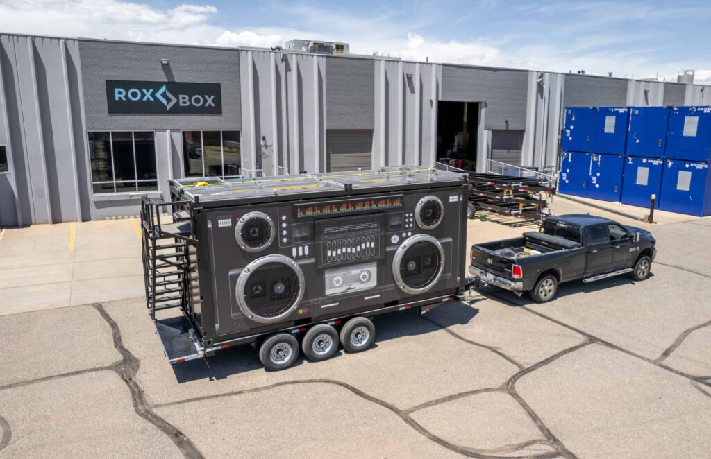 Project Gallery: Coca-Cola Shipping Container BoomBox - ROXBOX Containers