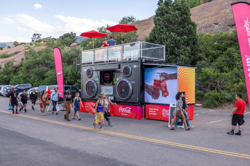 Project Spotlight: Coca-Cola Mobile BoomBombox - ROXBOX Containers