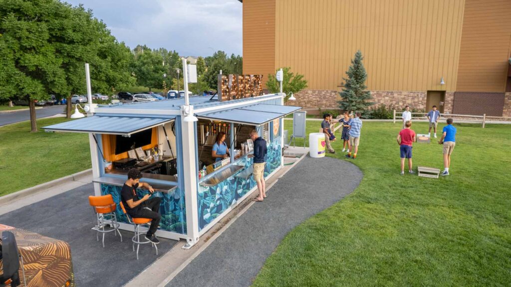 Project Gallery: Aspen Grove Shipping Container Bar - ROXBOX Containers