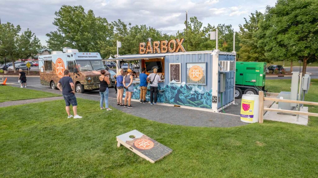 Project Gallery: Aspen Grove Shipping Container Bar - ROXBOX Containers