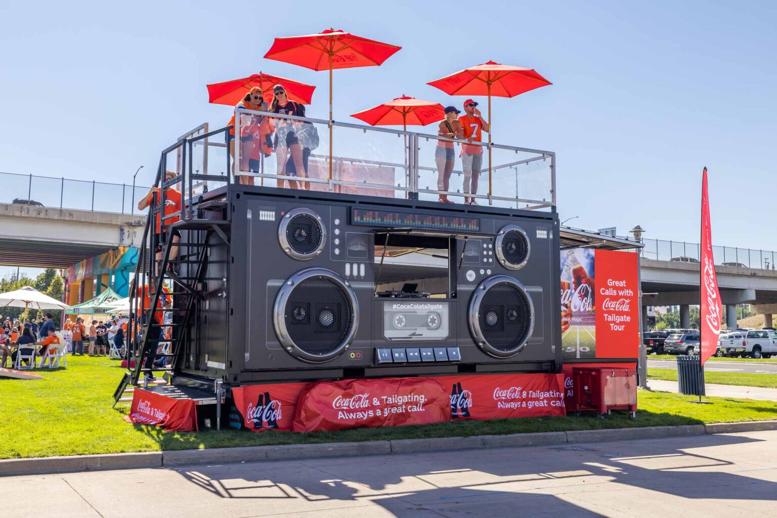 Project Gallery: Coca-Cola Shipping Container BoomBox - ROXBOX Containers