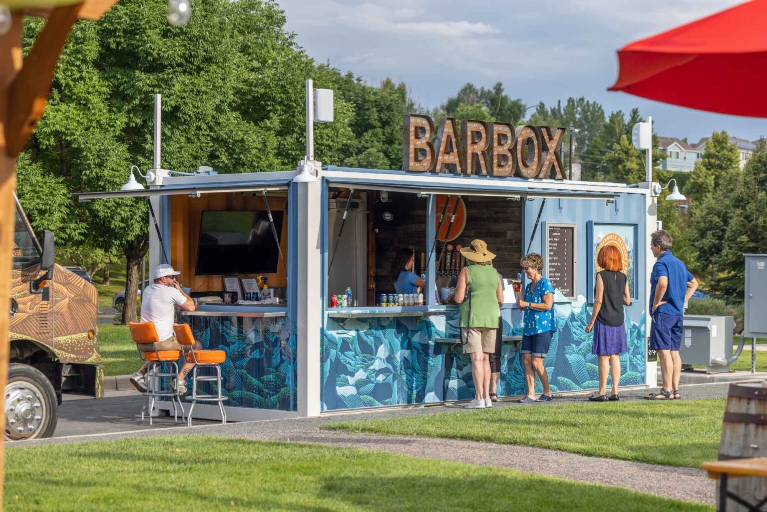 Project Gallery: Aspen Grove Shipping Container Bar - ROXBOX Containers