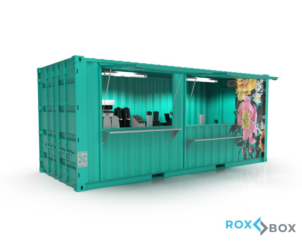 Project Gallery: Market 5 Shipping Container Park - ROXBOX Containers