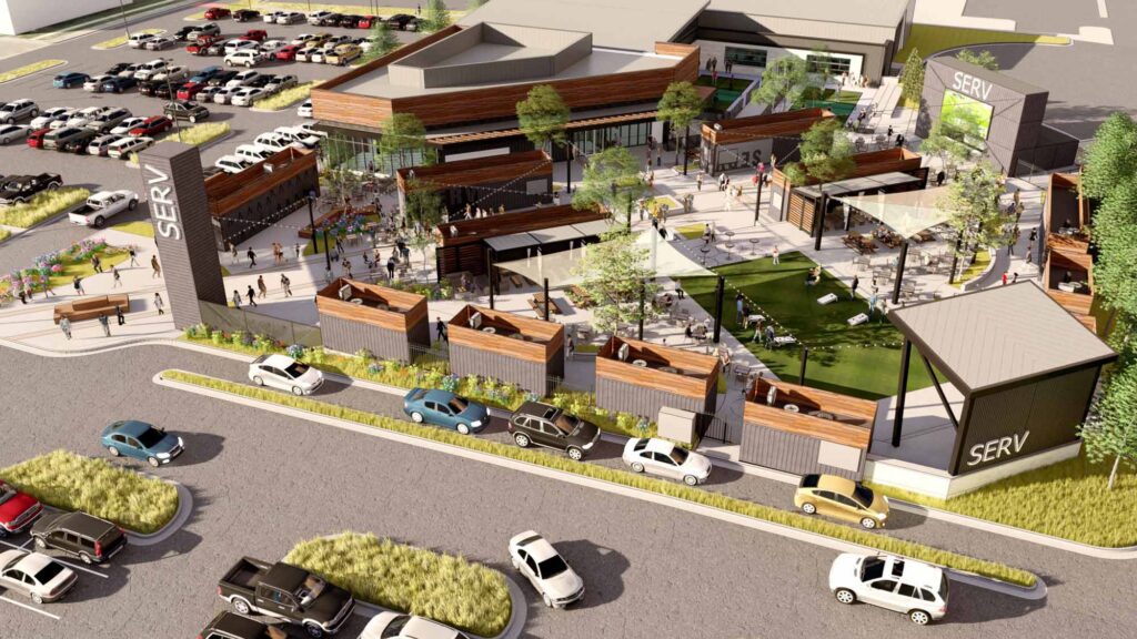 Project Gallery: SERV Shipping Container Park - ROXBOX Containers