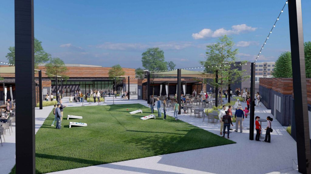 Project Gallery: SERV Shipping Container Park - ROXBOX Containers