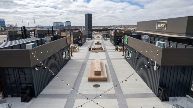 Project Gallery: SERV Shipping Container Park - ROXBOX Containers