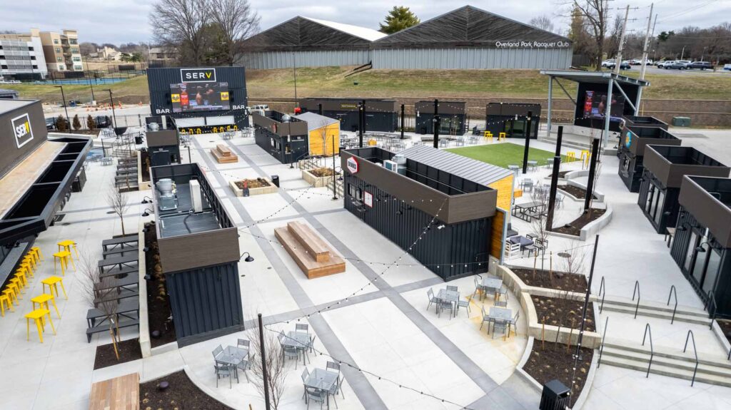Project Gallery: SERV Shipping Container Park - ROXBOX Containers