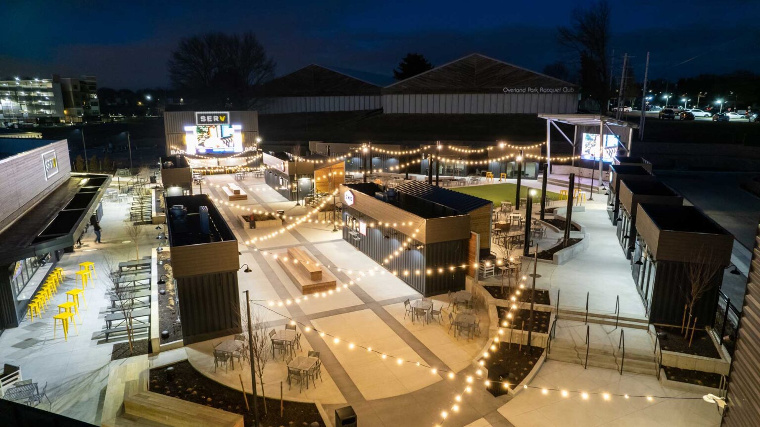 Project Spotlight: SERV Shipping Container Park - ROXBOX Containers