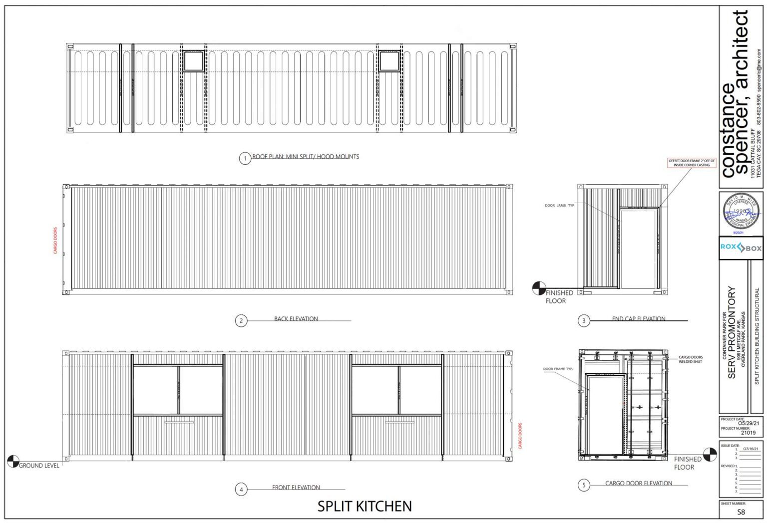 Project Spotlight: SERV Shipping Container Park - ROXBOX Containers