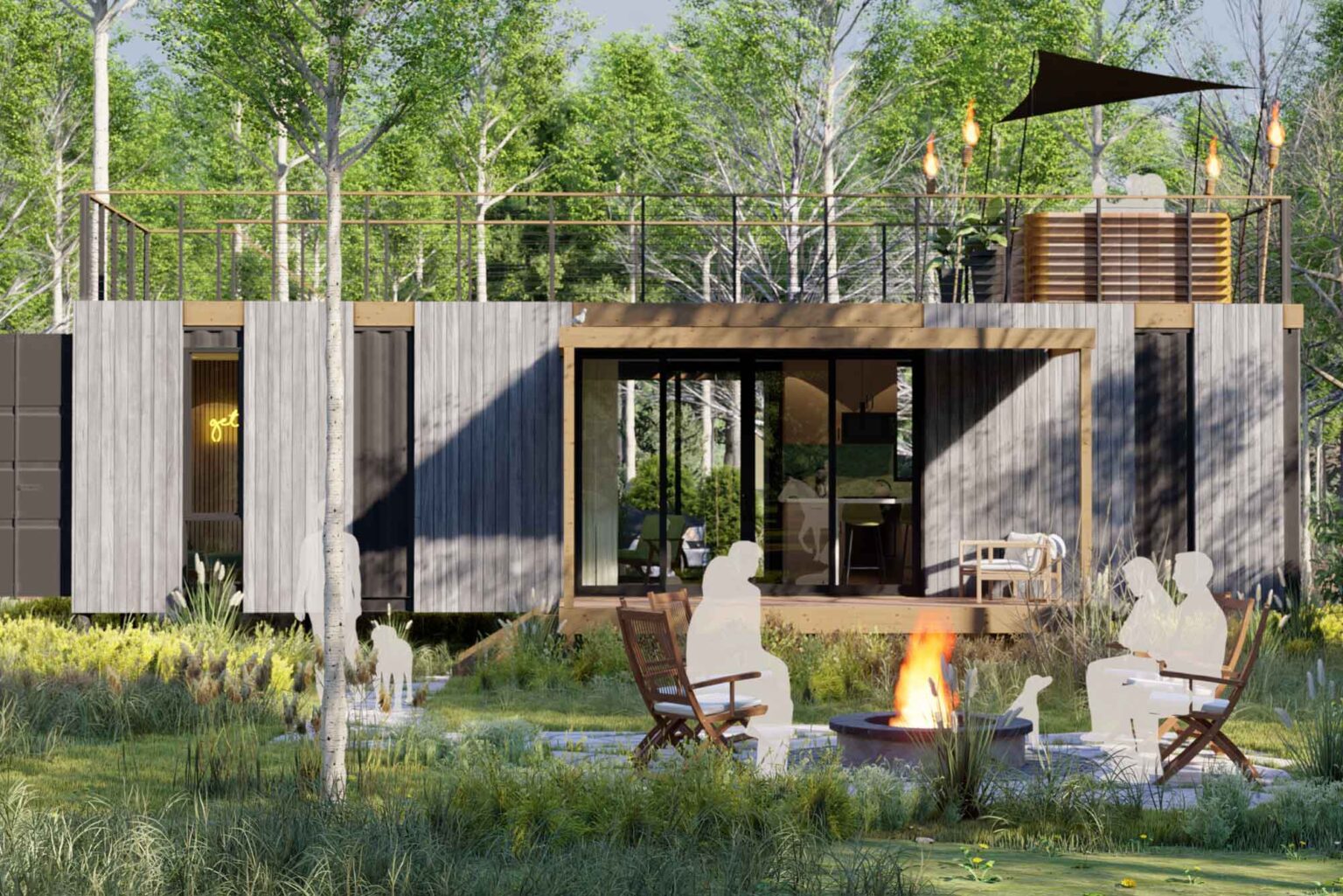 Custom Shipping Container Structures | ROXBOX Containers