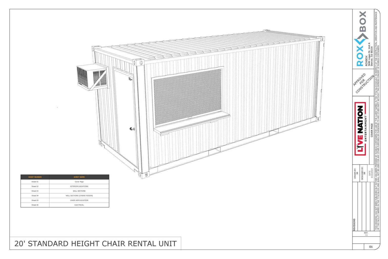 Project Spotlight: Live Nation Rental Kiosks - ROXBOX Containers