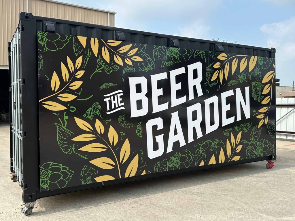 20' Beer Garden BathroomBox - ROXBOX Containers